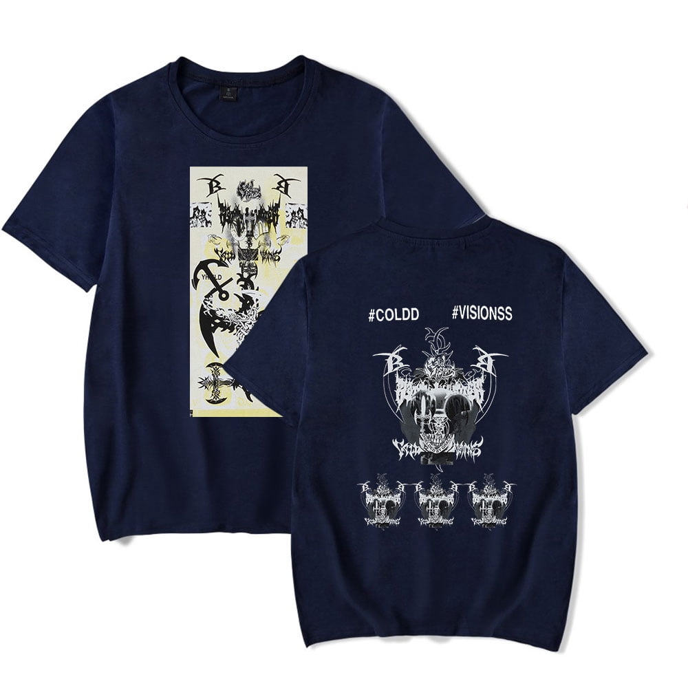 Bladee CV ANCHOR T-shirts Women Men Clothes Trend Casual Short Sleeve ...