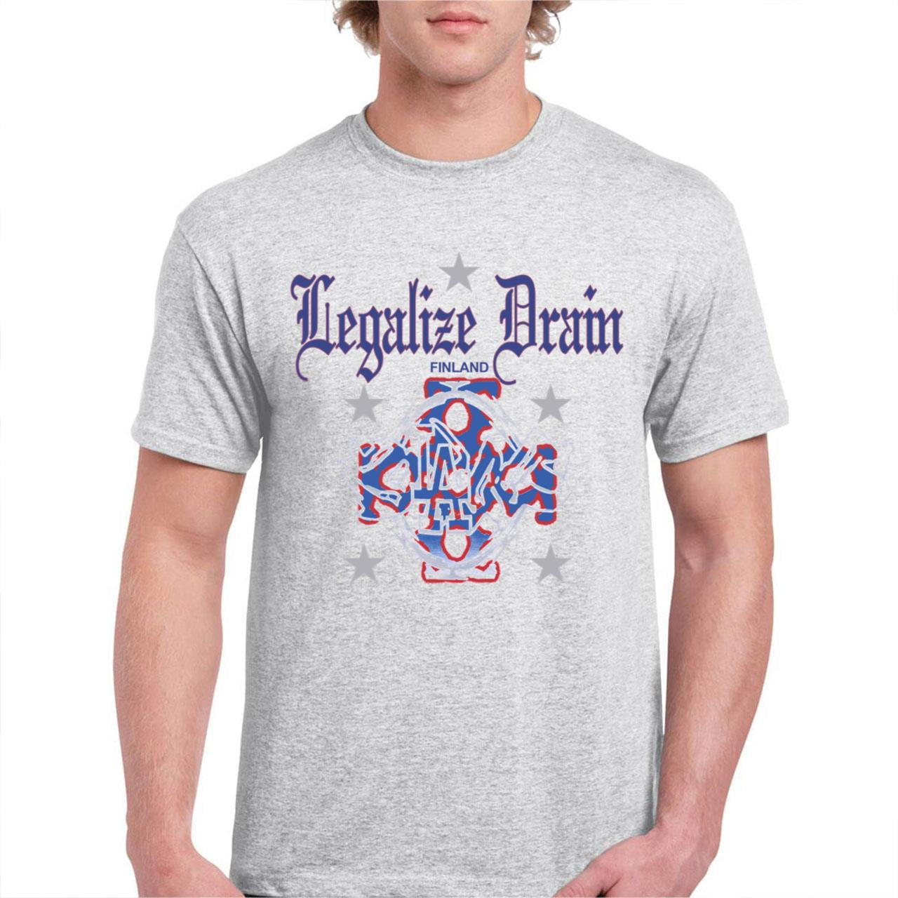 Bladee Legalize Drain Finland Tee - Walmart.com