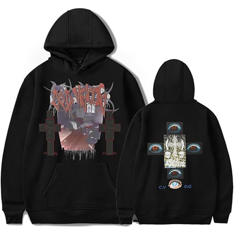 Bladee Merch Cold Visions 32 Hoodie Men's And Women's Fashion Long ...