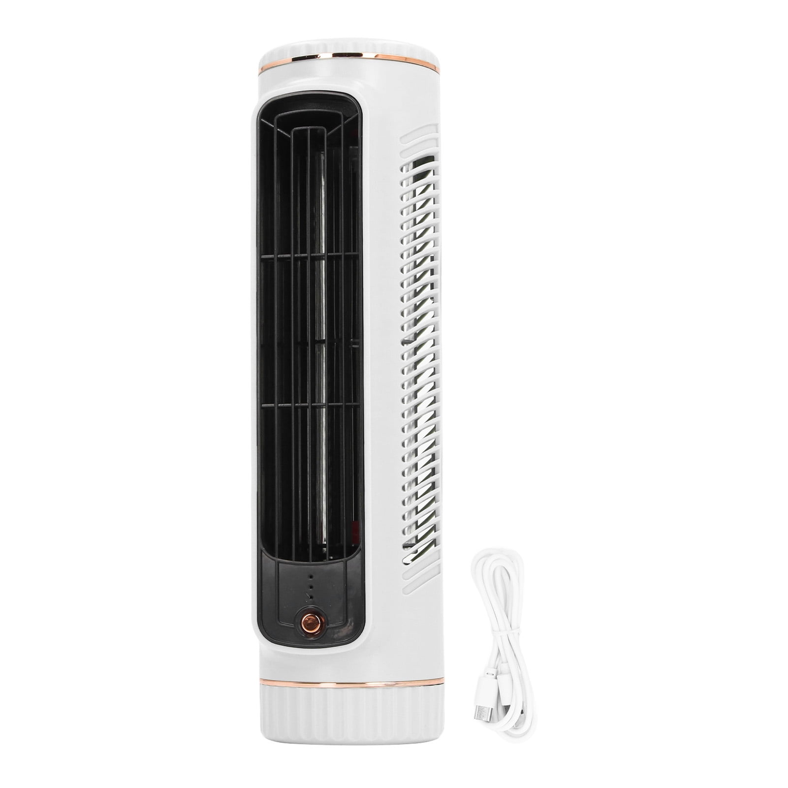 Bladeless Desk Cooler Fan - Quiet, 3-Speed Adjustable Table Cooling For ...
