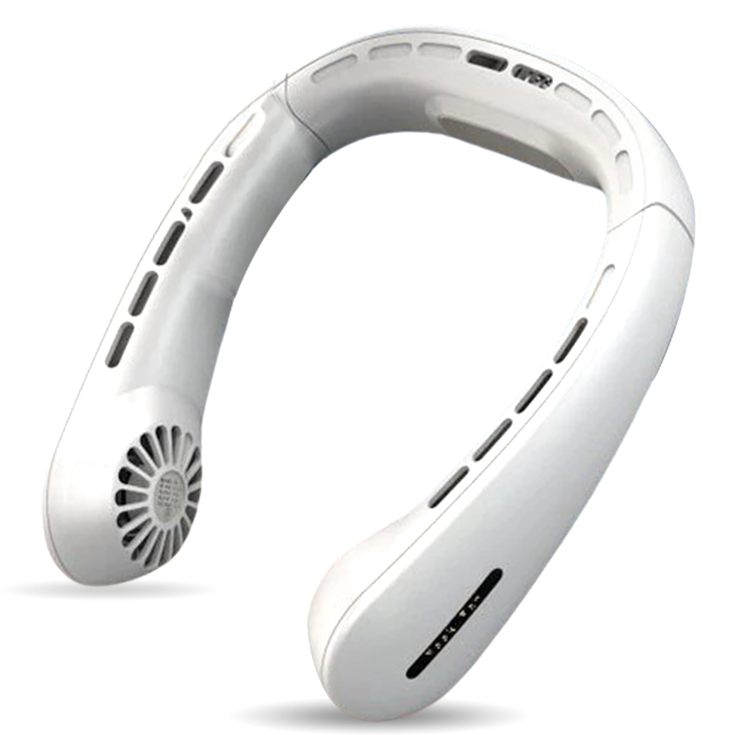 Bladeless Personal Neck Fan - 4000mAh Battery, USB Rechargeable, 360 ...