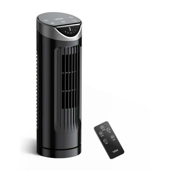 Bladeless Tower Fan for Bedroom Office, 13 Inch Portable Desk Fan with ...