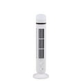 Bladeless Tower Fan Portable USB Charging Mini Vertical Air Circulator ...