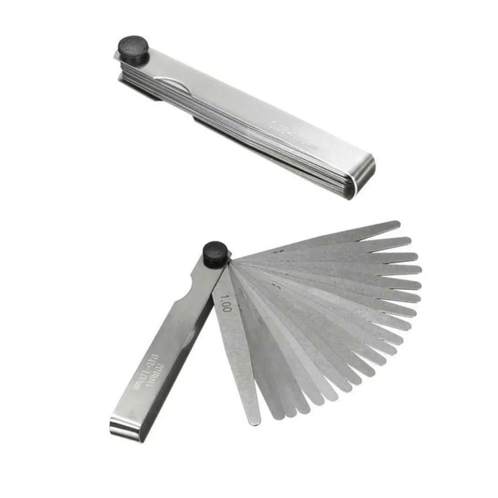 Blades Thickness Gap Metric Filler Feeler Gauge Metric Measurement 0.02 ...
