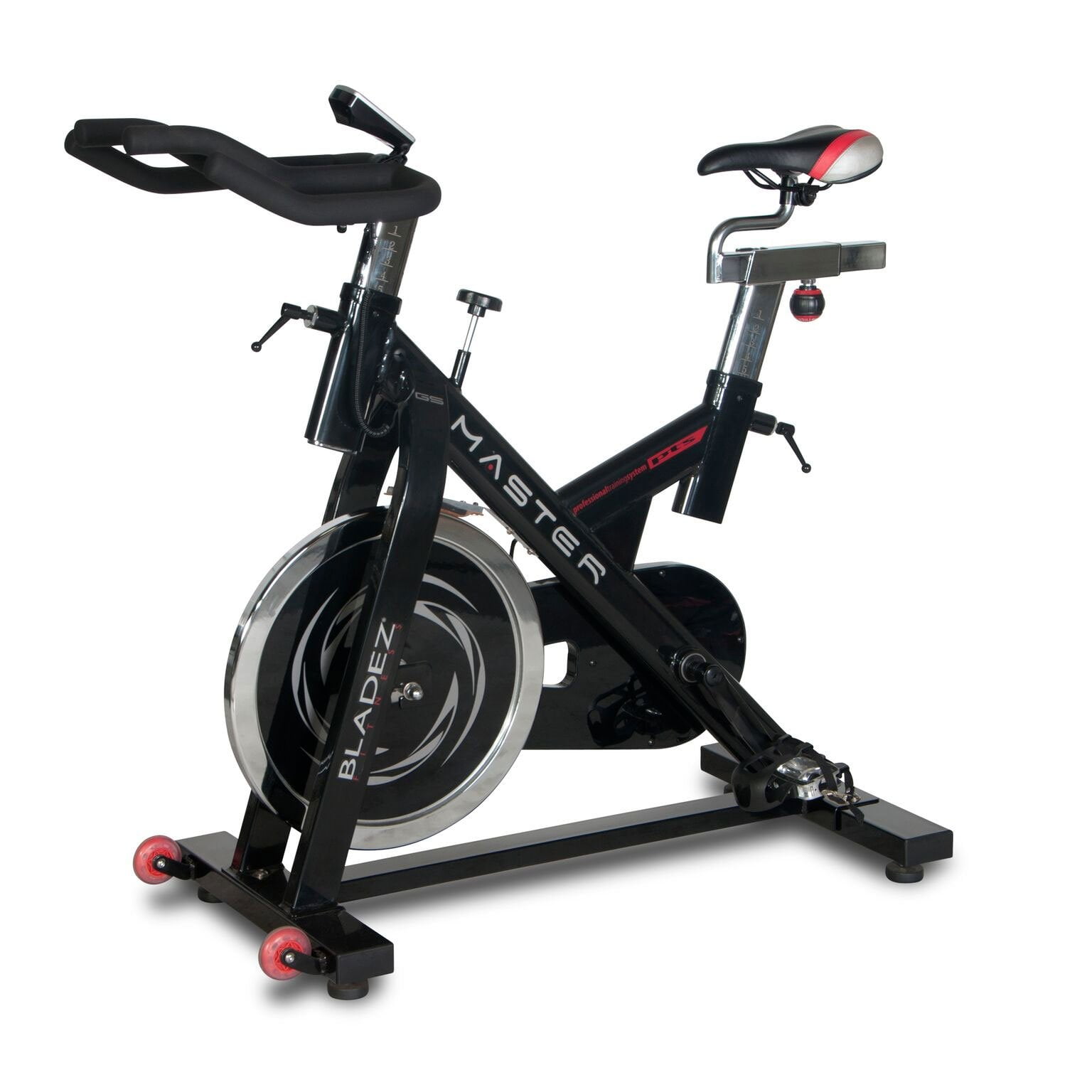 Bladez Master GS Indoor Bike with LED Console, Adjustable Racing Seat ...