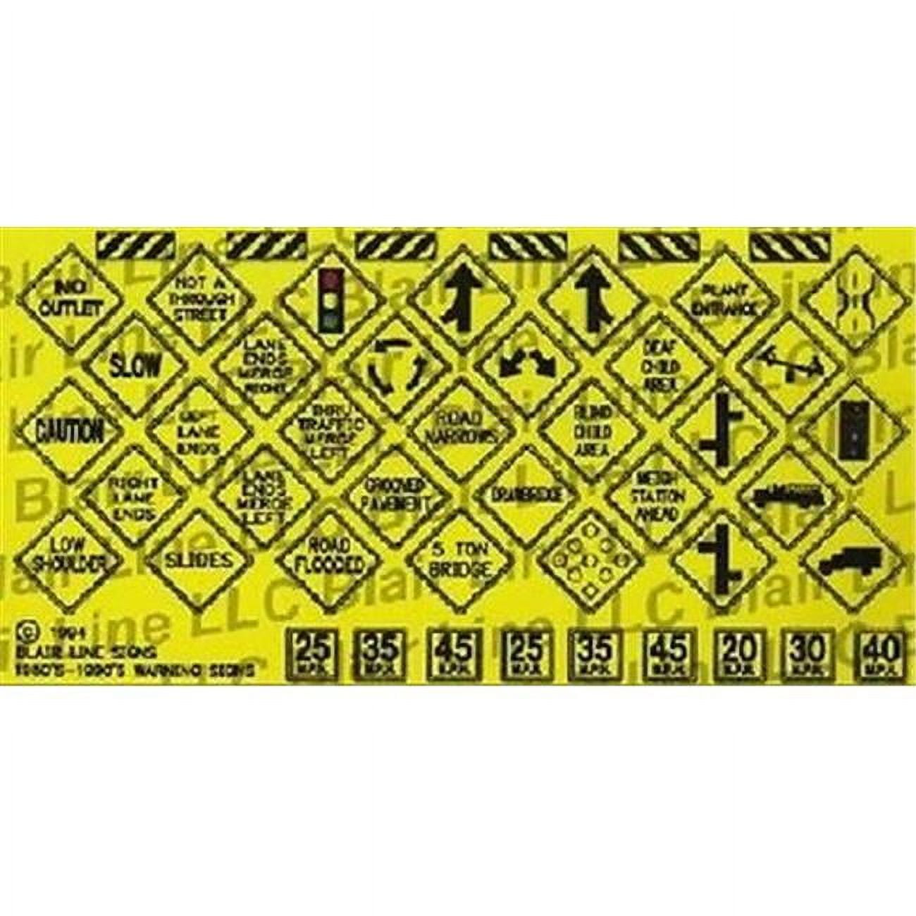 Blair BLR110 No.110 Hopper - Warning Signs No. 4 - Walmart.com