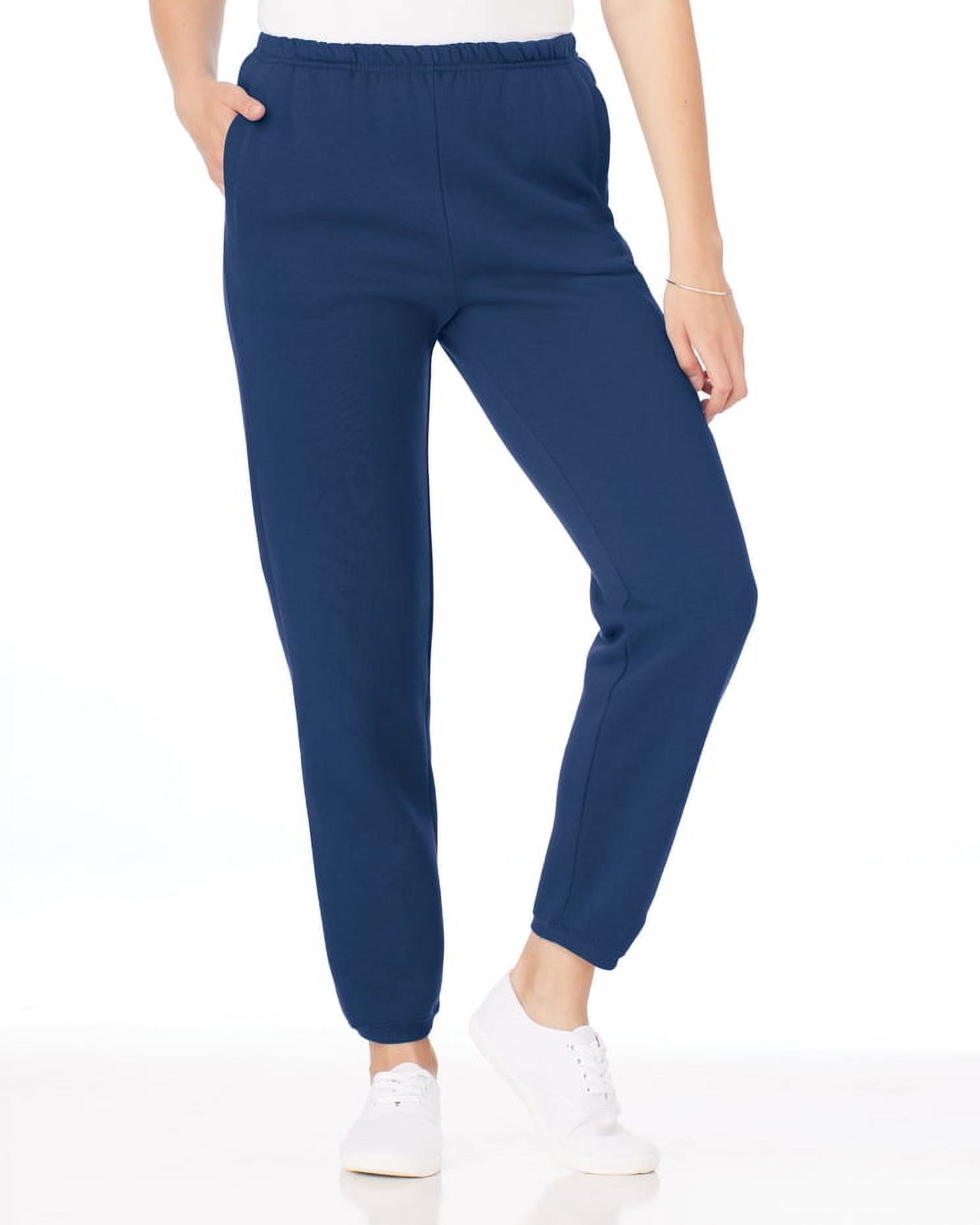Blair Womens Better-Than-Basic Elastic-Waist Fleece Pants - Walmart.com