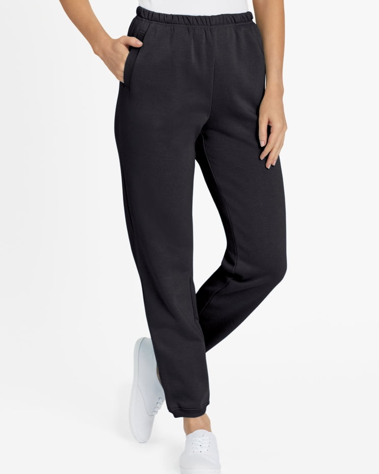 Blair Better-Than-Basic Elastic-Waist Fleece Pants - Walmart.com