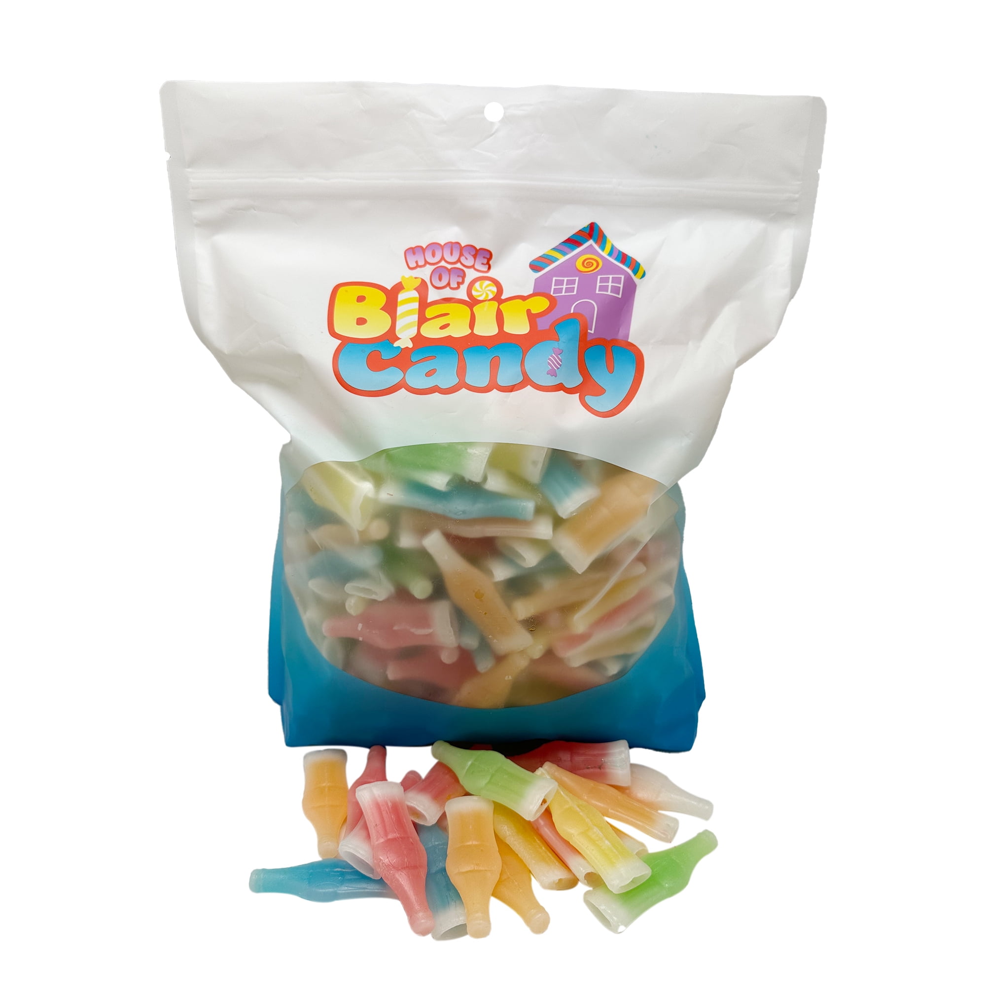 Blair Candy Nik-L-Nips Wax Bottles, Retro Juice Candy, 5 lbs Resealable ...