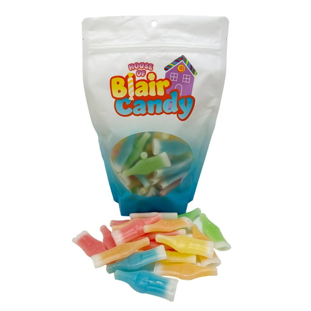 Blair Candy│Nik-L-Nips Wax Bottle Candy Drinks - 1 lb. Resealable Candy ...