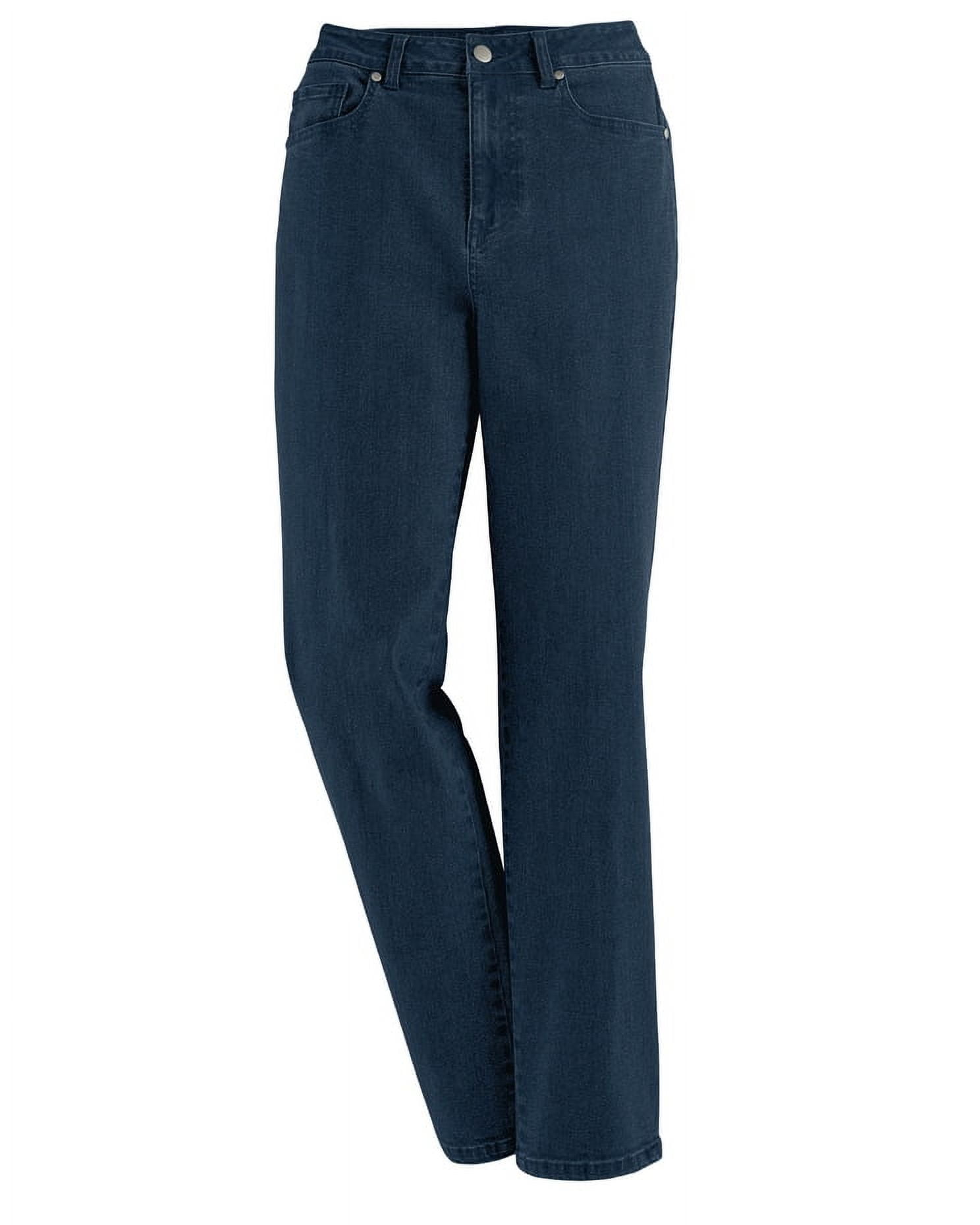 Blair Womens Denimease Classic 5-Pocket Jeans - Walmart.com