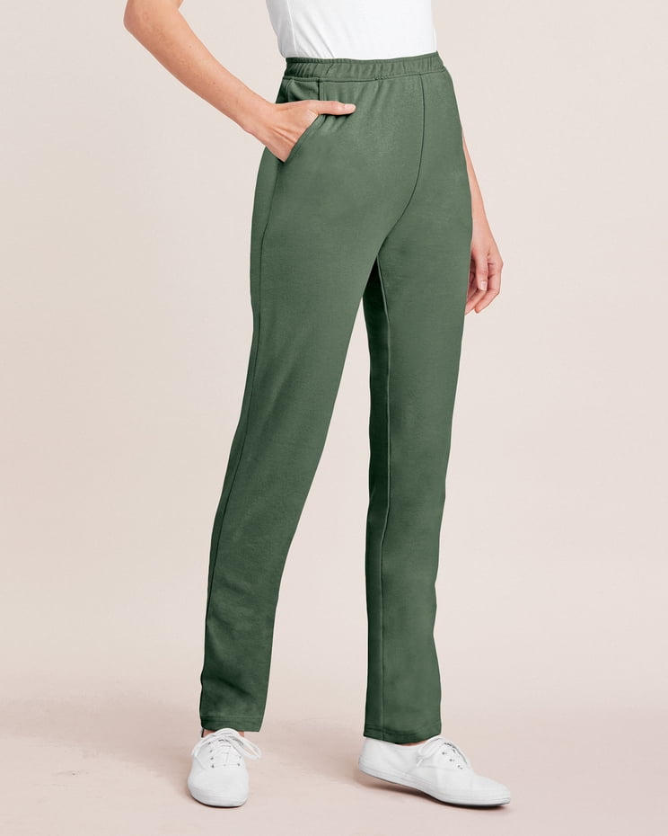 Blair Womens Essential Knit Tapered Leg Pants - Walmart.com