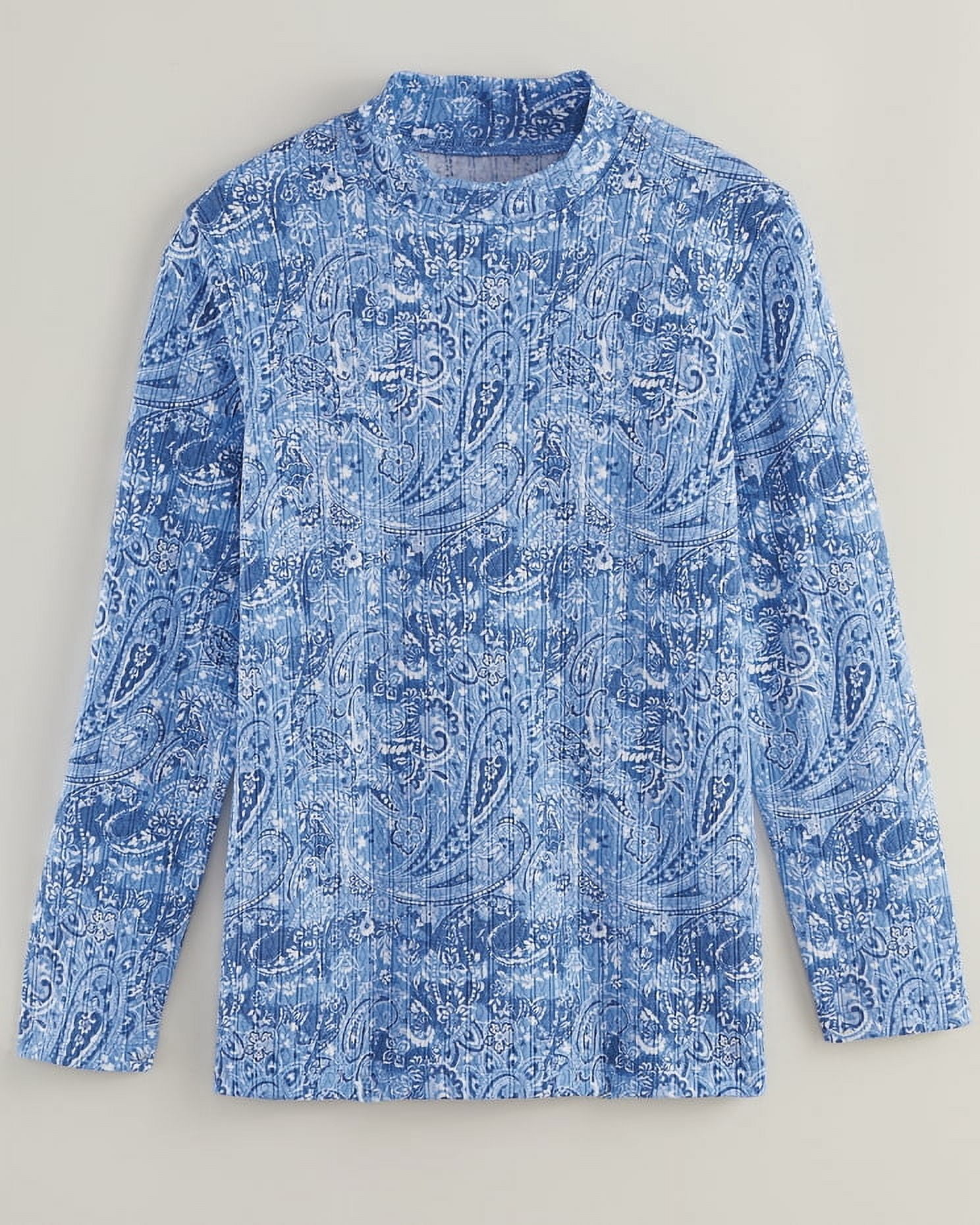 Blair Womens Pointelle Mock - Walmart.com