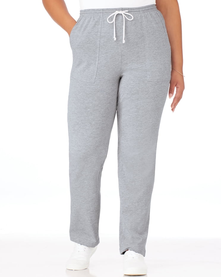 Blair Womens Pull-On Knit Drawstring Sport Pants - Walmart.com