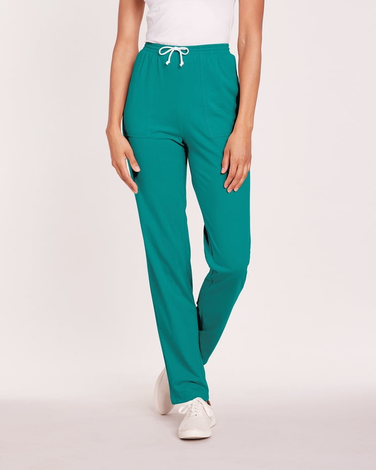Blair Womens Pull-On Knit Drawstring Sport Pants - Walmart.com