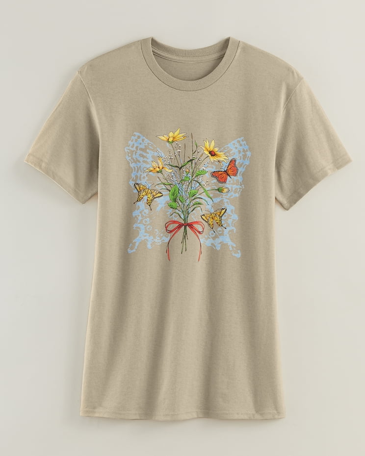 Blair Womens Short-Sleeve Graphic Tee - Walmart.com
