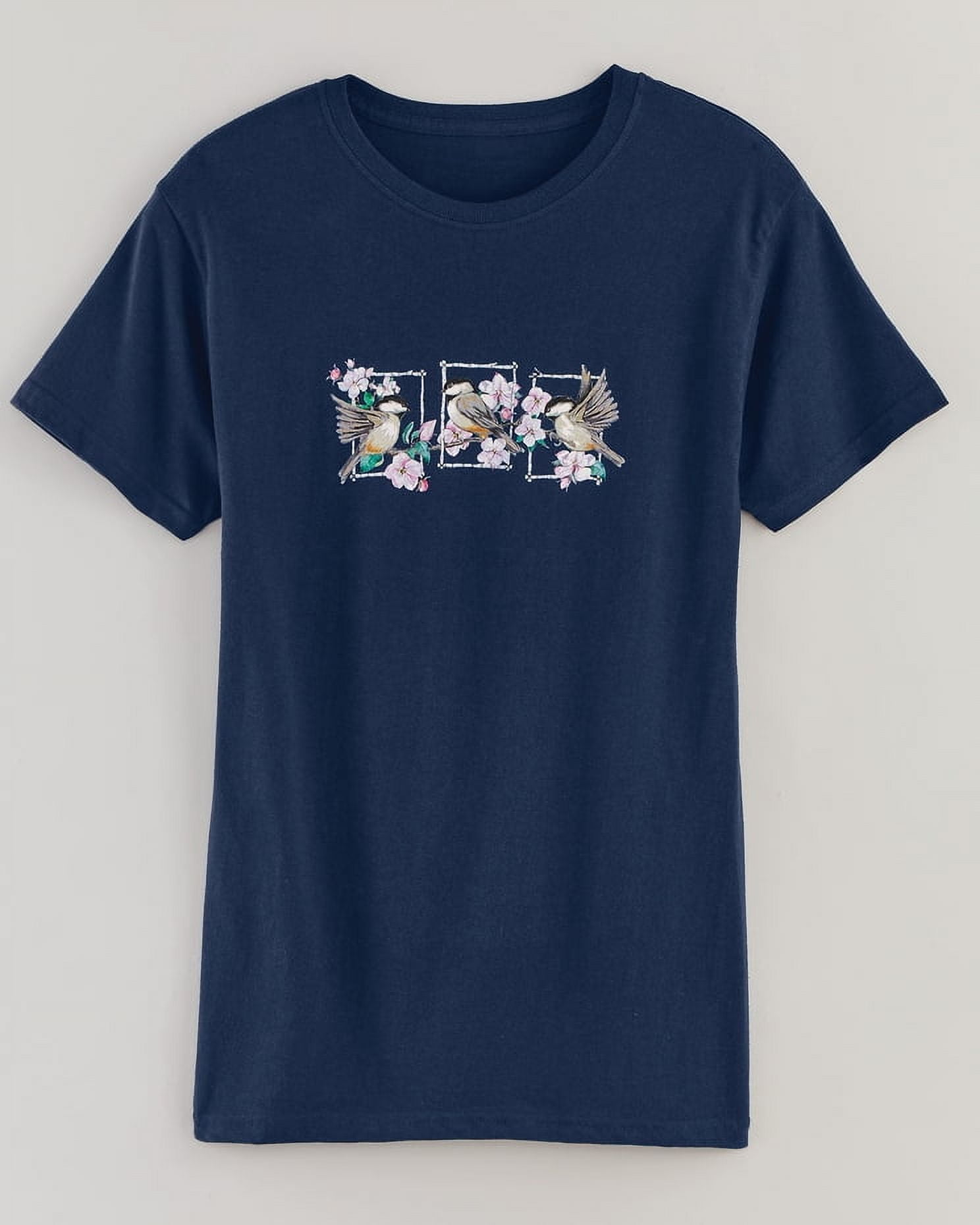 Blair Womens Short-Sleeve Graphic Tee - Walmart.com