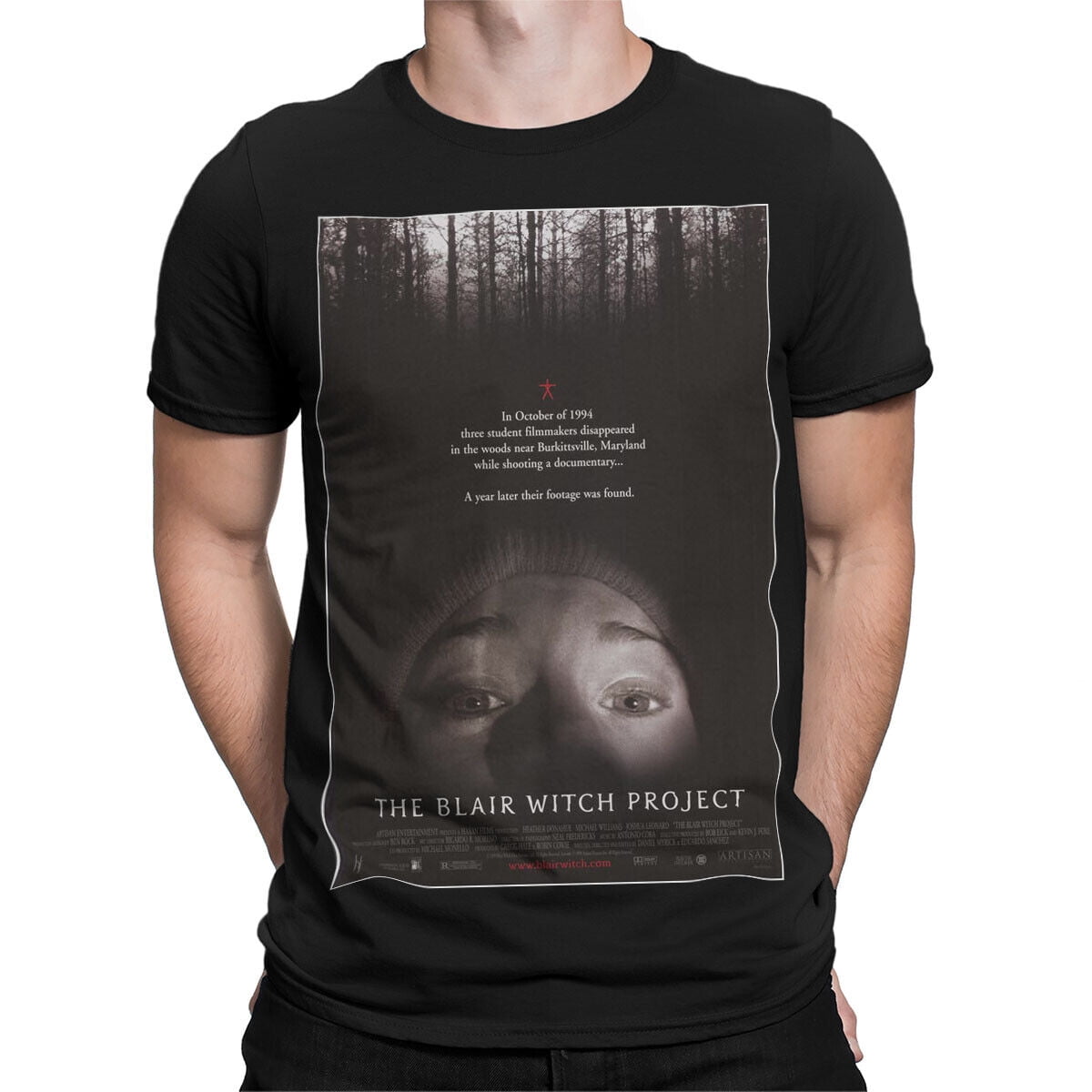 Blair Witch Project Halloween Movie Poster T-Shirt Retro Classic Horror Tee3#HMP - Walmart.com