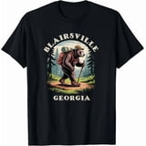 Blairsville Georgia Ga Blue Ridge Mountains Hiking Bear T Shirt ...