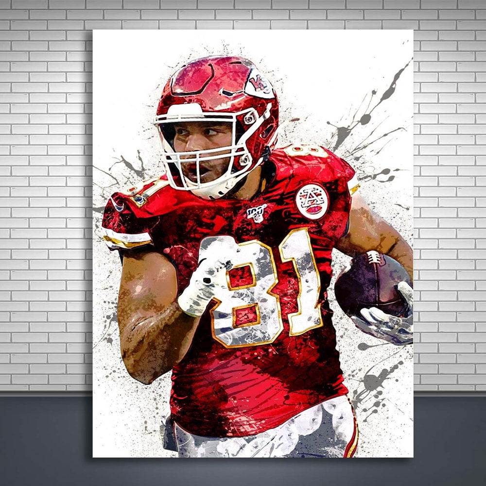 Blake Bell Poster, Kansas football team, sport poster, Man Cave, Kids ...