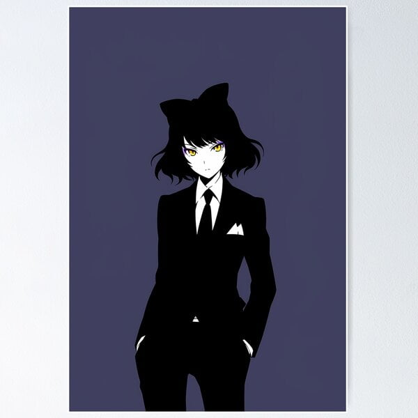 Blake Belladona - Rwby 45 Poster Wall Art, Modern Wall Decor For Living ...
