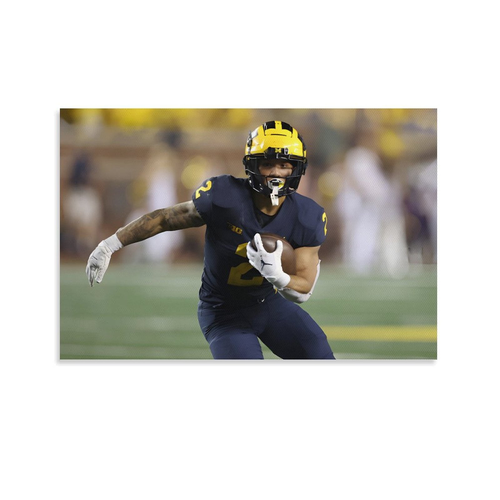 Blake Corum American Football Player Art Poster Print Photo Art Painting Canvas Poster Home ...
