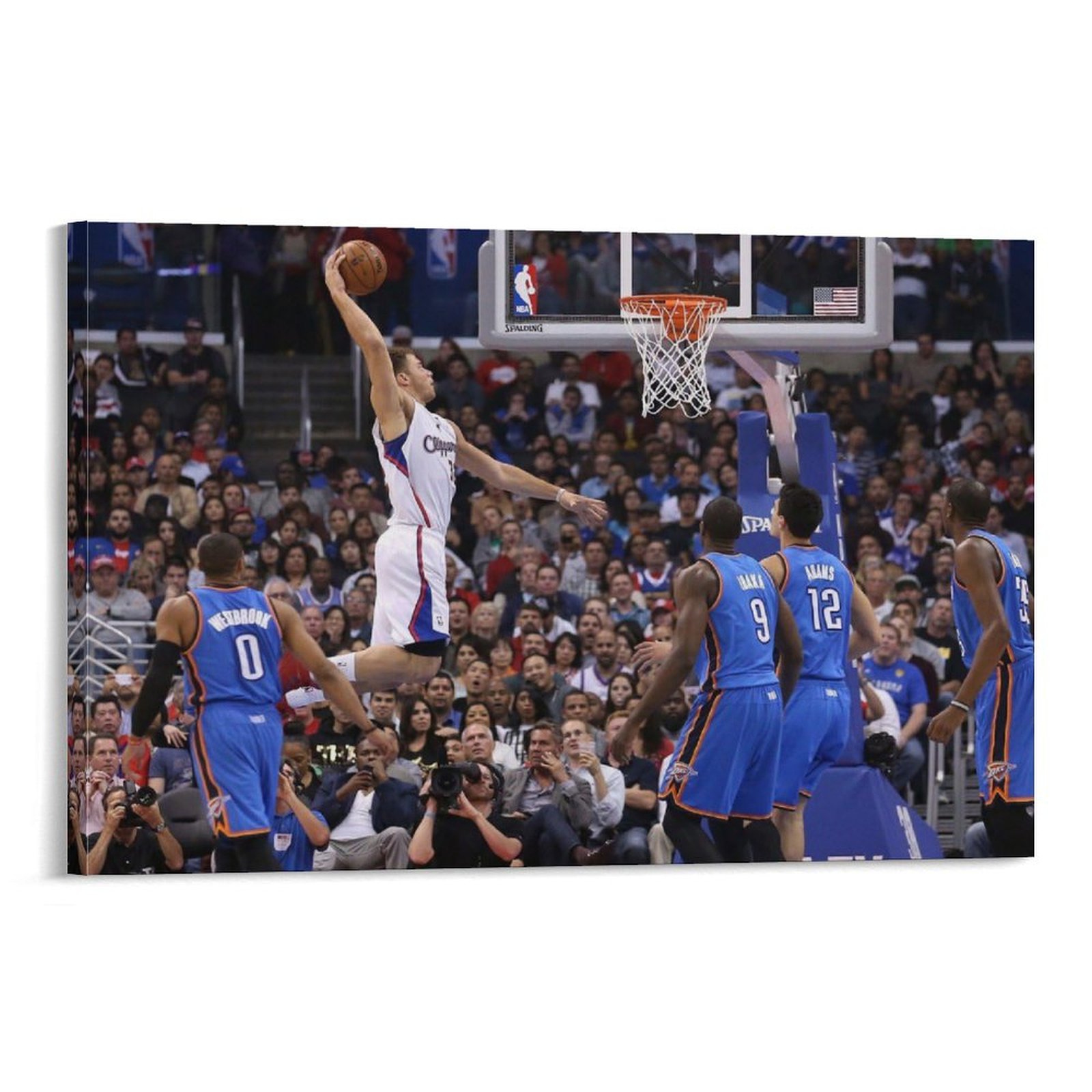 Blake Griffin Canvas Poster Artworks Canvas Poster Room Aesthetic Wall ...