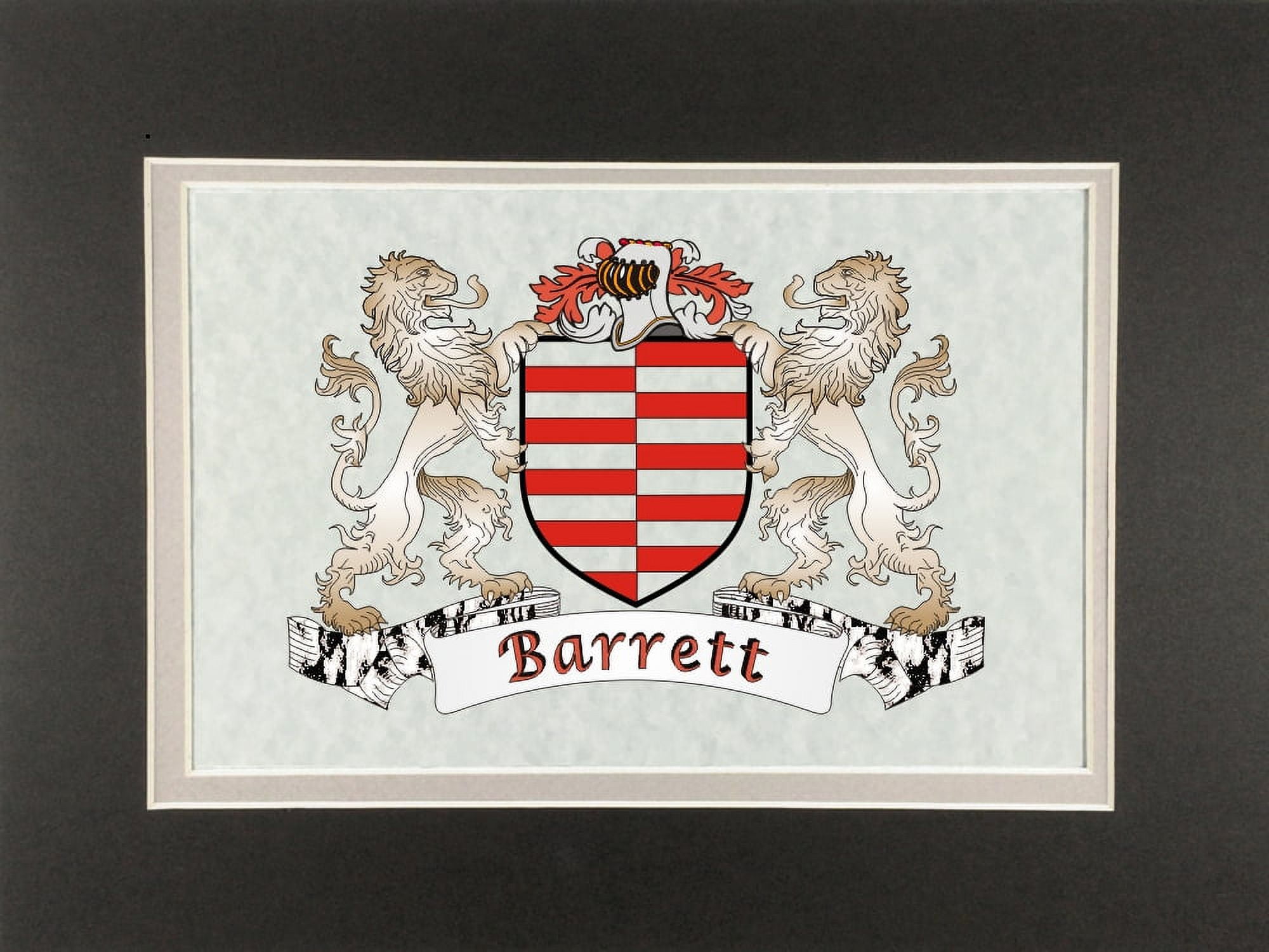 Blake Irish Coat of Arms Print - Frameable 9" x 12" - Walmart.com