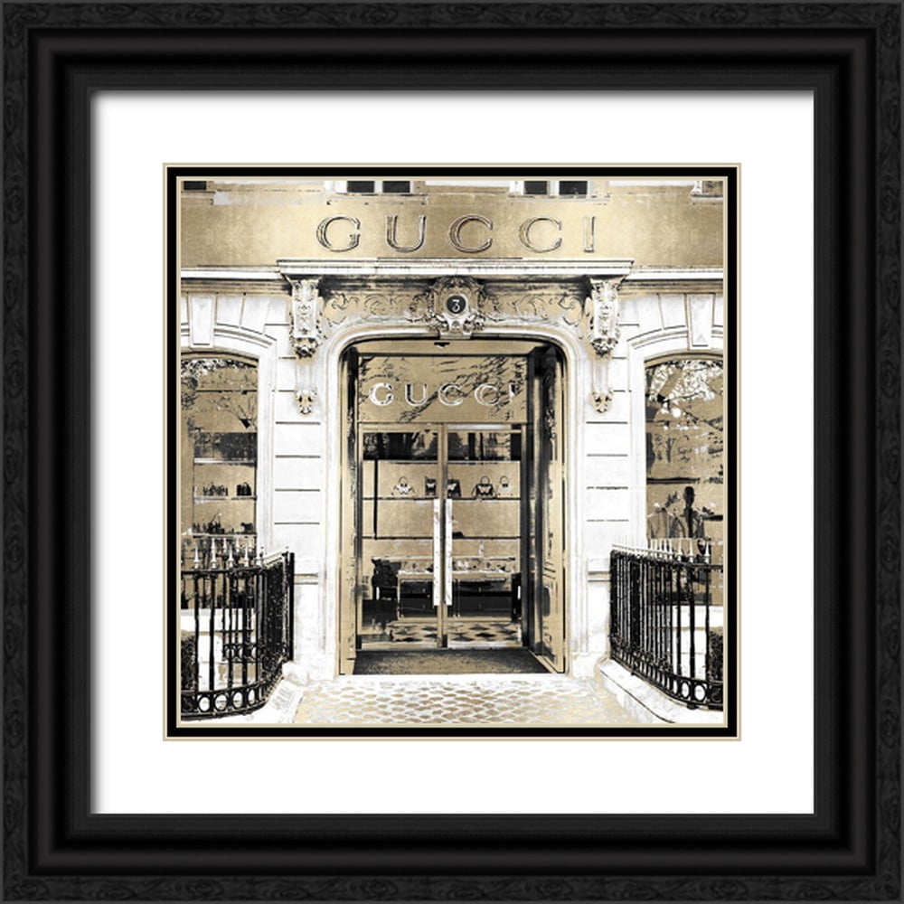 Blake, Madeline 20x20 Black Ornate Wood Framed with Double Matting ...