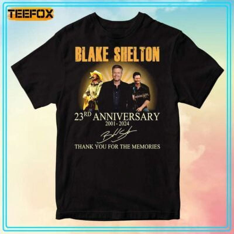 Blake Shelton 23rd Anniversary T-shirt - Walmart.com