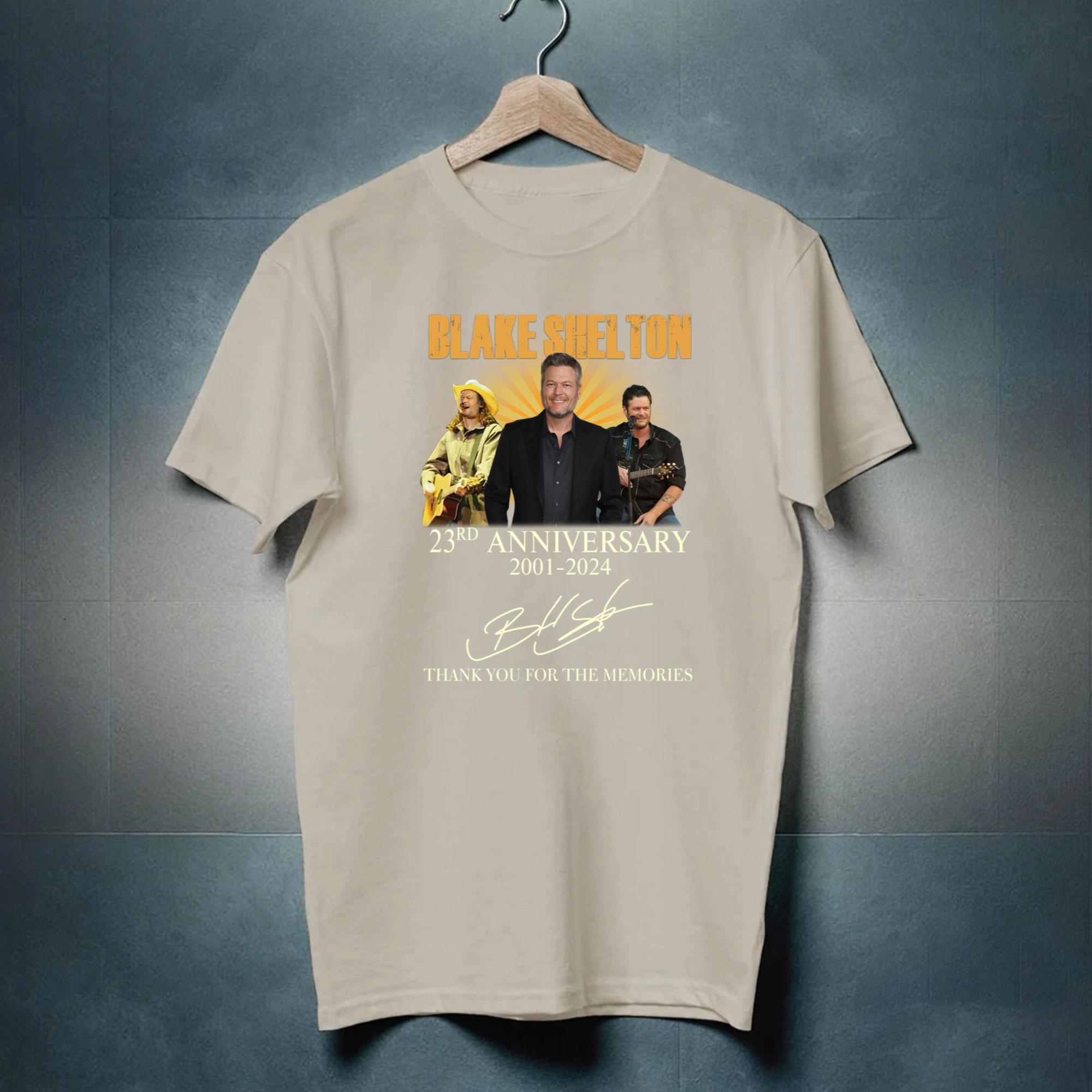 Blake Shelton 33rd Anniversary Shirt, Signature Blake Shelton 90s ...