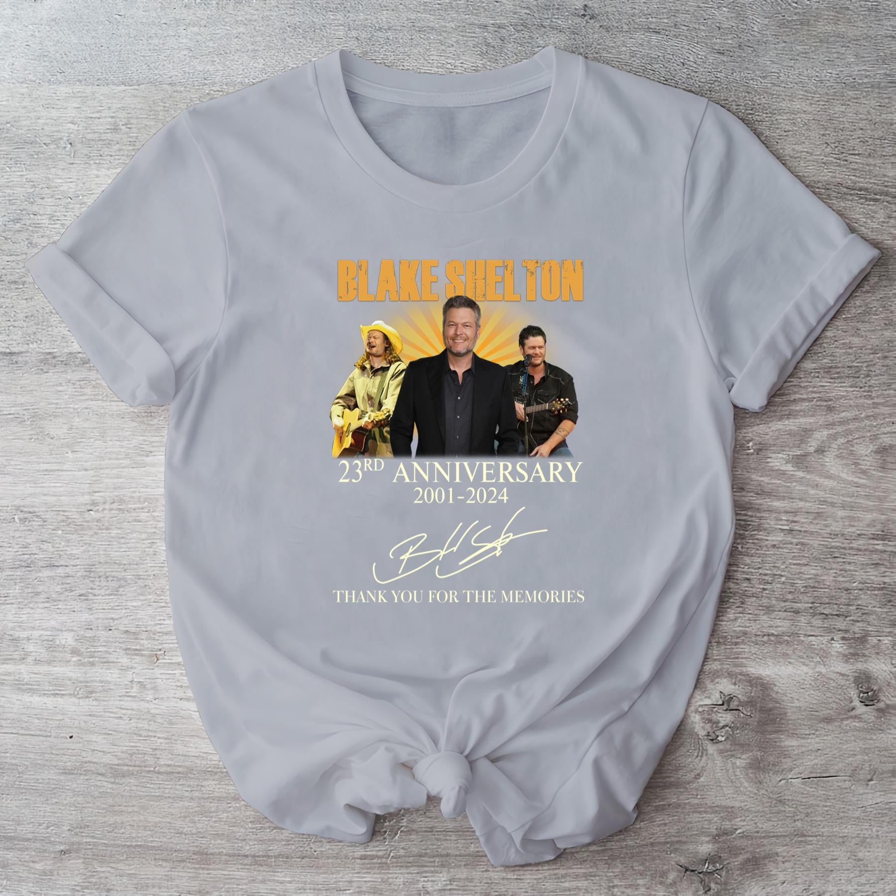 Blake Shelton 33rd Anniversary Shirt, Signature Blake Shelton 90s ...