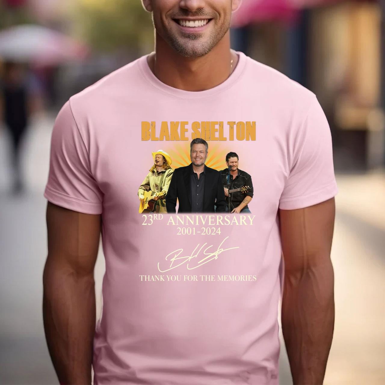 Blake Shelton 33rd Anniversary Shirt, Signature Blake Shelton 90s ...