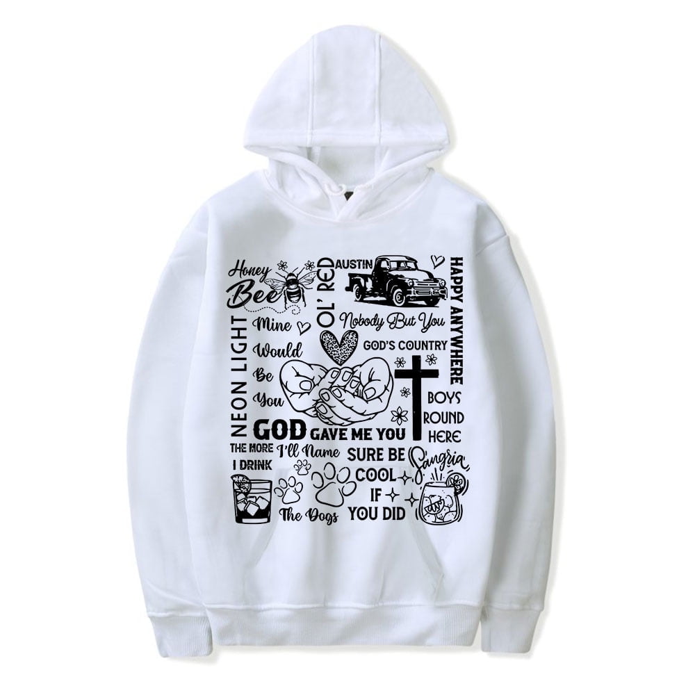 Blake Shelton Friends Heroes 2025 Tour Merch Hoodie long sleeved unisex ...