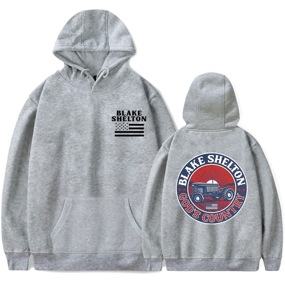 Blake Shelton Friends Heroes 2025 Tour Merch Hoodie long sleeved unisex ...