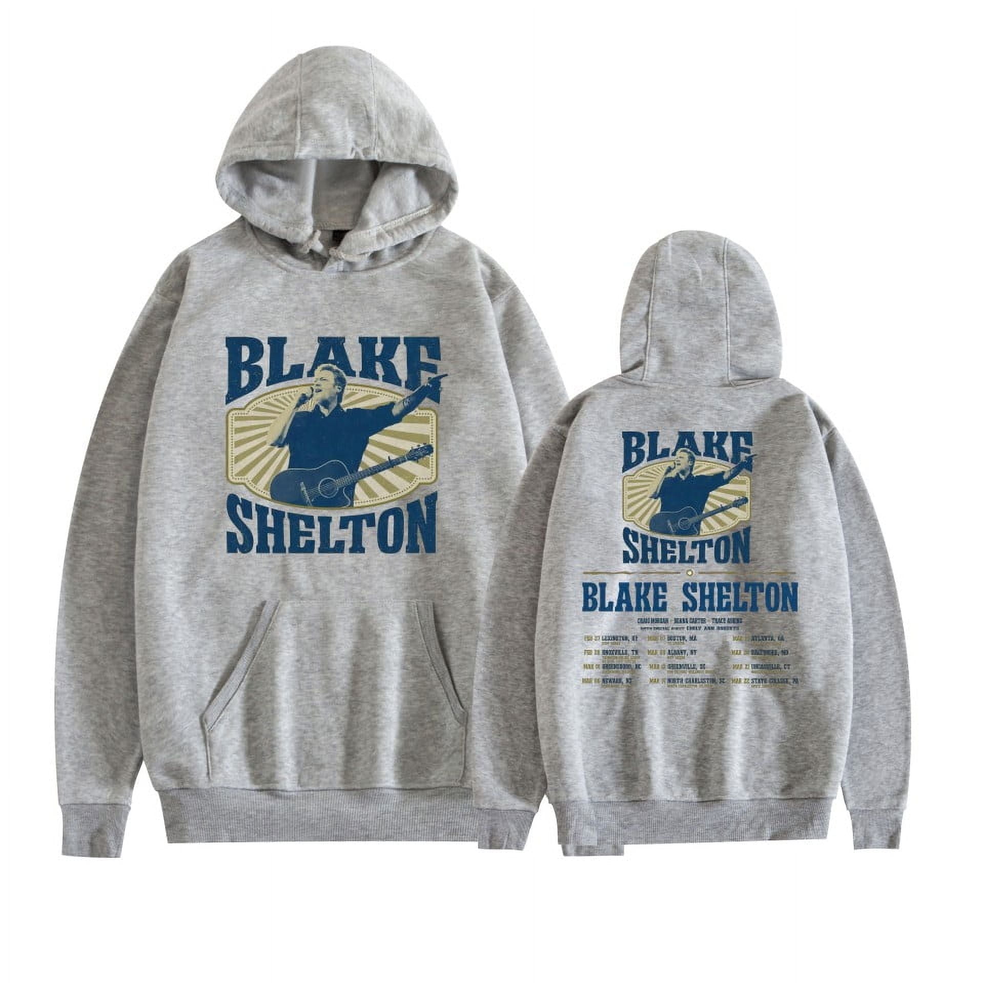 Blake Shelton Pure Merch Unisex Oversized Fleece Hoodie - Retro Graphic ...