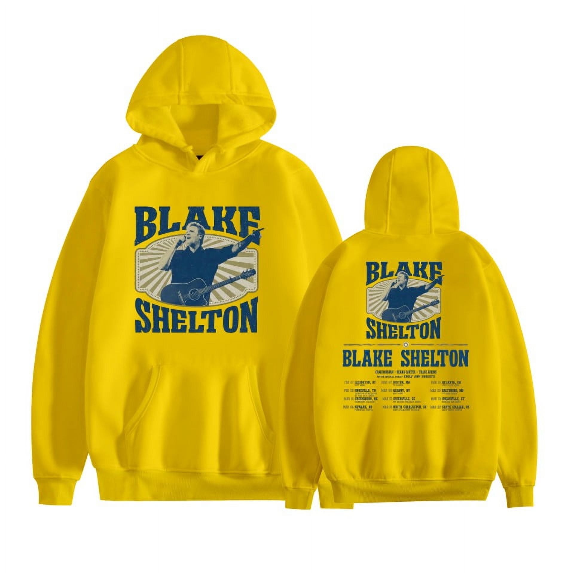 Blake Shelton Pure Merch Unisex Oversized Fleece Hoodie - Retro Graphic ...