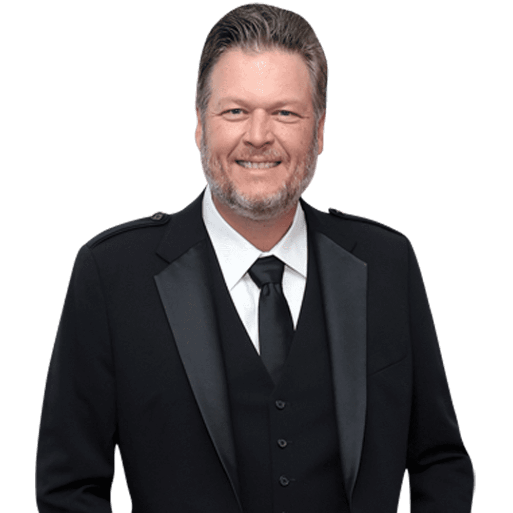 Blake Shelton (Suit) Half Body Buddy Cutout - Walmart.com