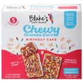 Blake's Seed-Based Chewy Birthday Cake Bars 5 Count 4.6 oz (Pack of 6 ...