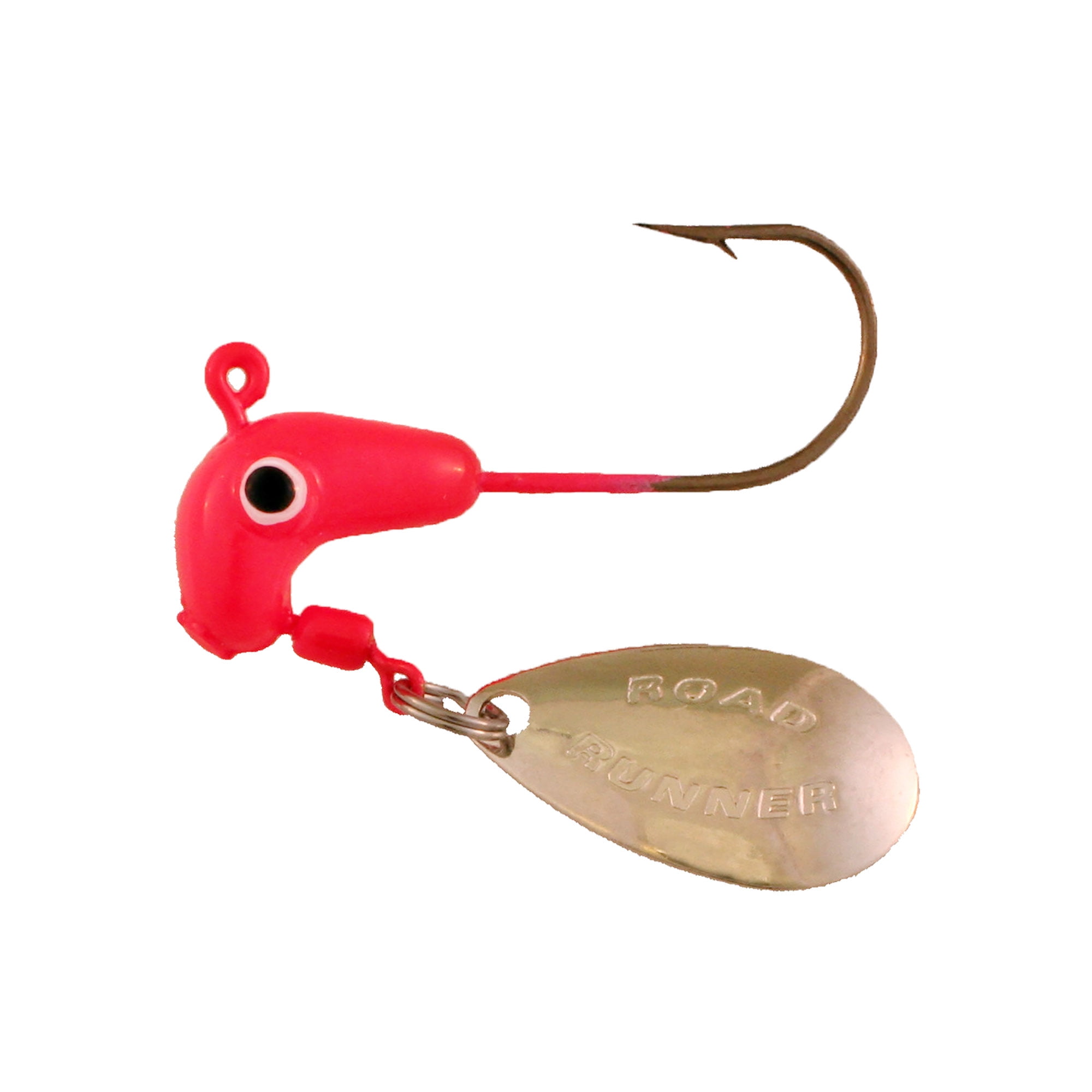Blakemore Road Runner 1/32 oz. Fluorescent Red Underspin Fishing Lures ...