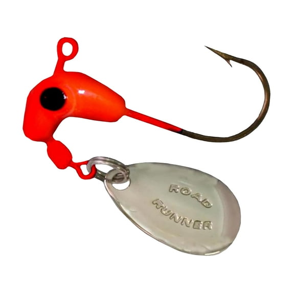 Blakemore Road Runner, 1/8-ounce, Fluorescent Red Bait,Underspin ...