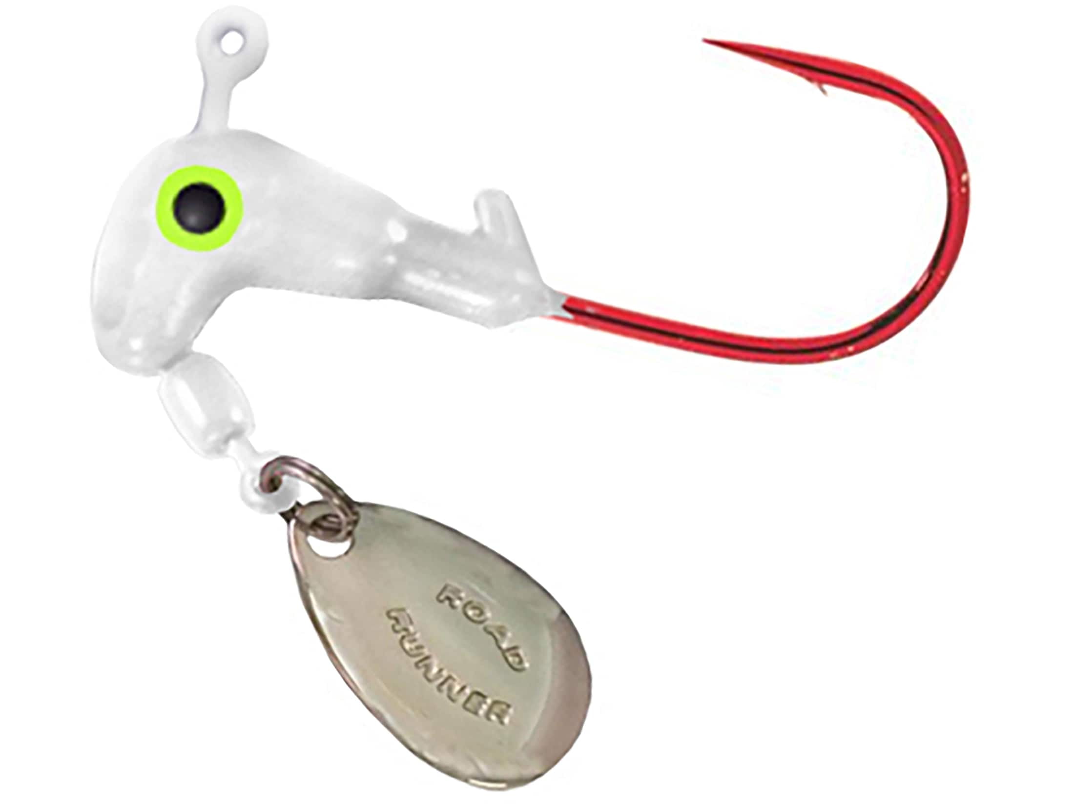 Road Runner Original Barbed Head Bleeding Bait Hook 1/16oz Underspin ...