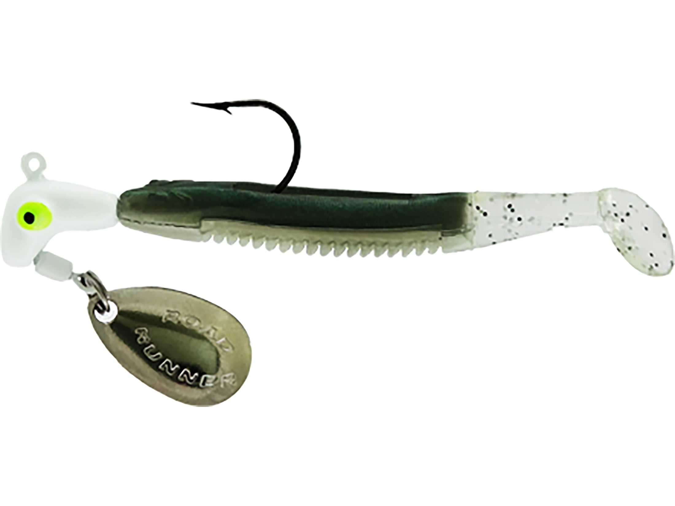 Blakemore Road Runner Mr. Crappie Slabalicious Jig Fishing Lure, White ...
