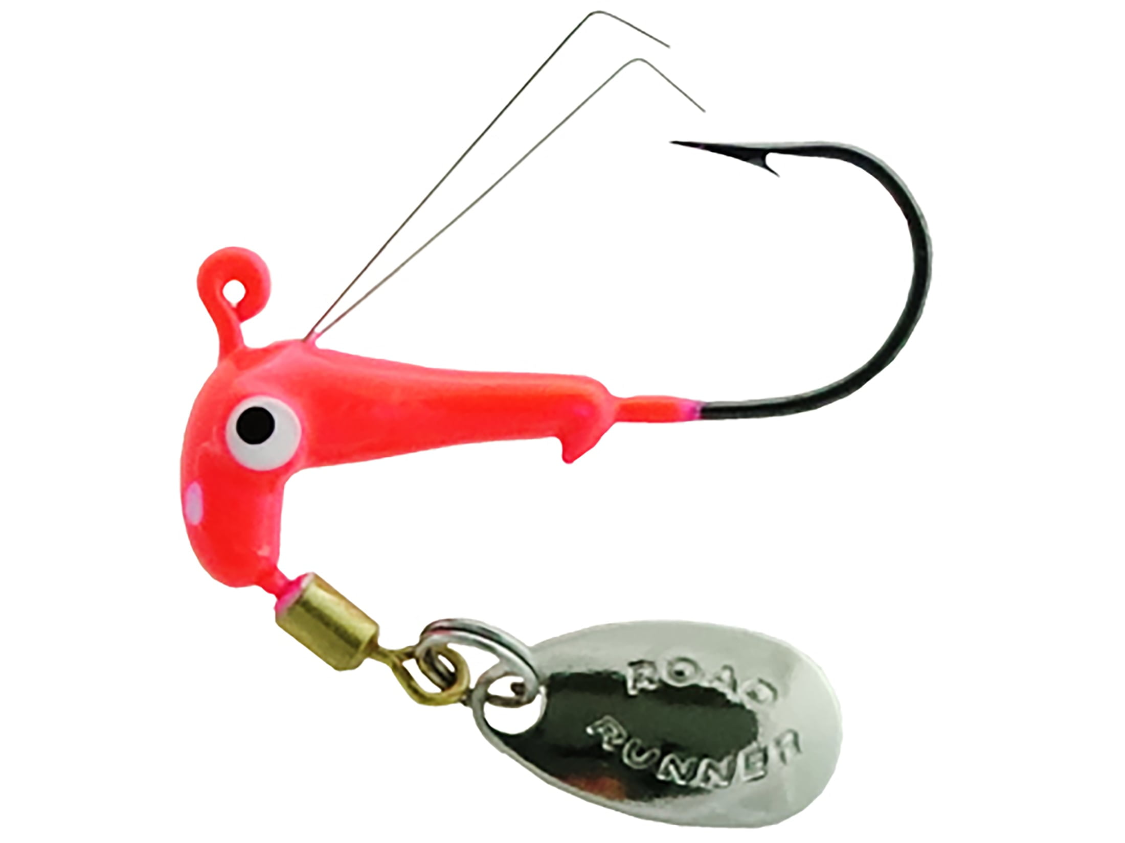 Blakemore W153-033 Weedless 1/8oz #2 Hook Pink 2Pk Jig Head Fishing Lure - Walmart.com