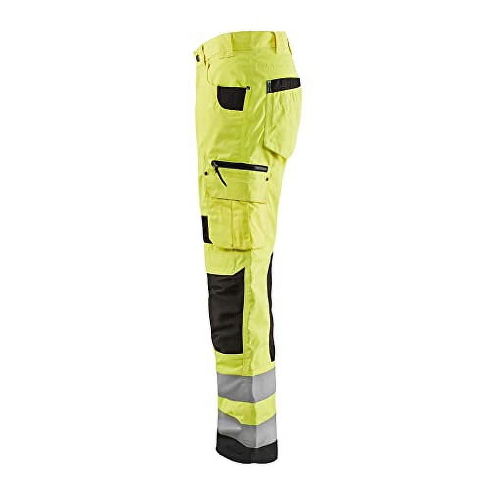 Blaklader Hi-Vis Rip Stop Pant Yellow/Black 40 34 - Walmart.com