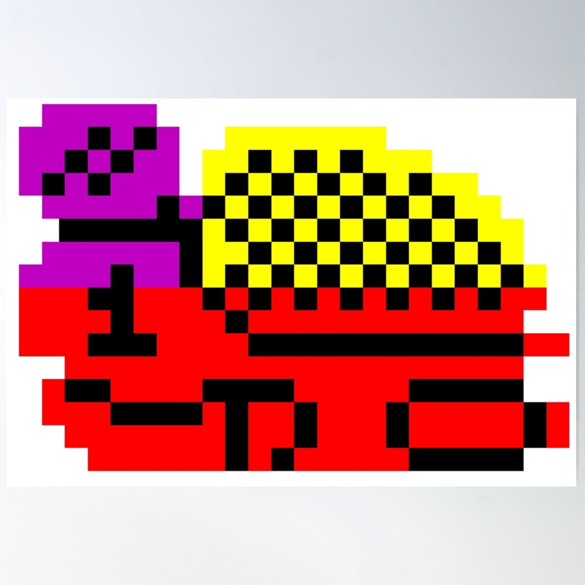 Blam - Spaceship - Zx Spectrum Poster Wall Art, Modern Wall Decor For ...
