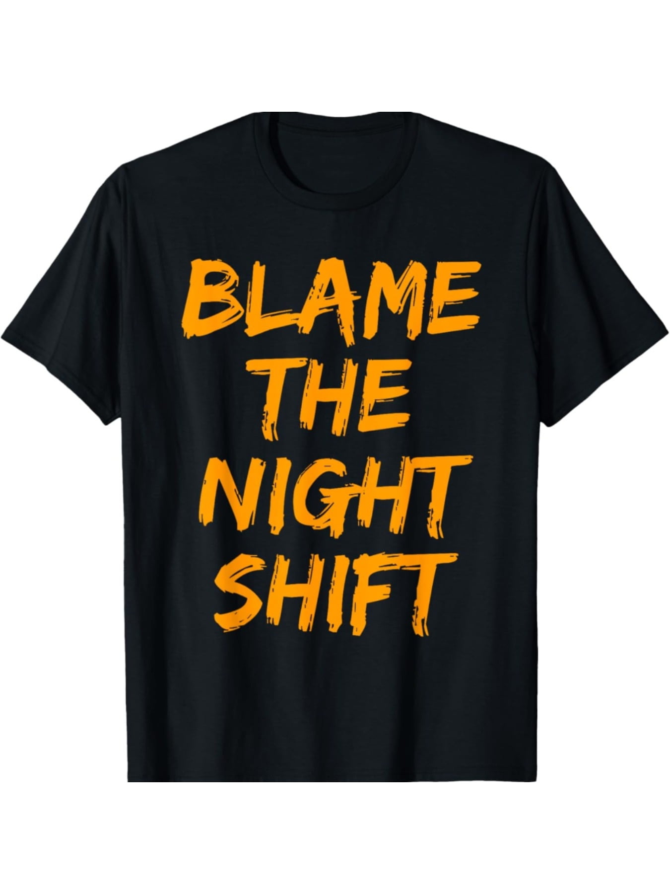 Blame The Night Shift" Men's Cotton T-Shirt - Casual & Stylish, Perfect ...