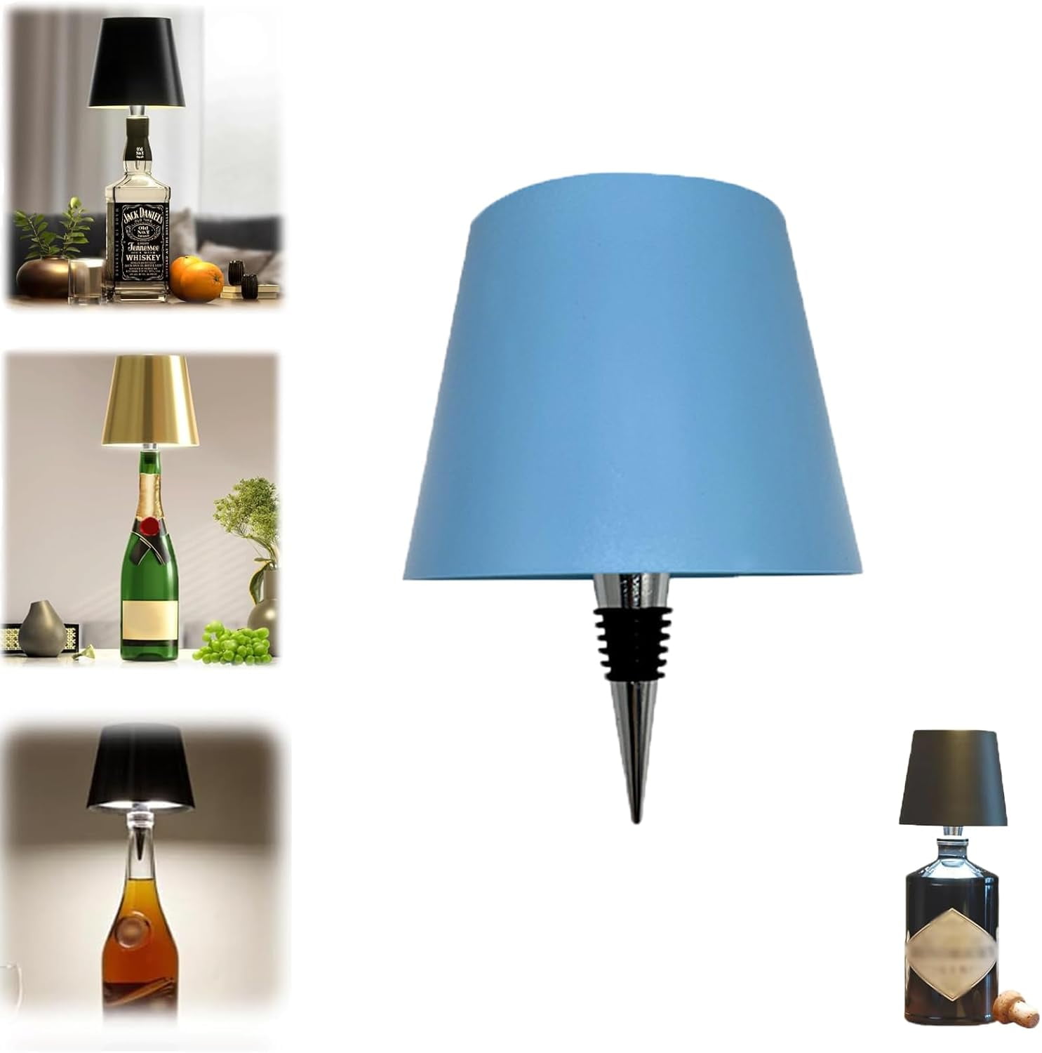 Blampy Wireless Bottle Lamp, Bottly Wireless Bottle Lamp, Bottle Lights ...