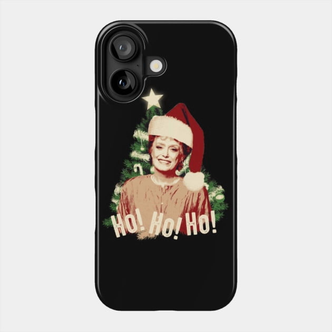 Blanche Devereaux Ho Ho Ho with a Funny and Golden Girls Christmas Case ...