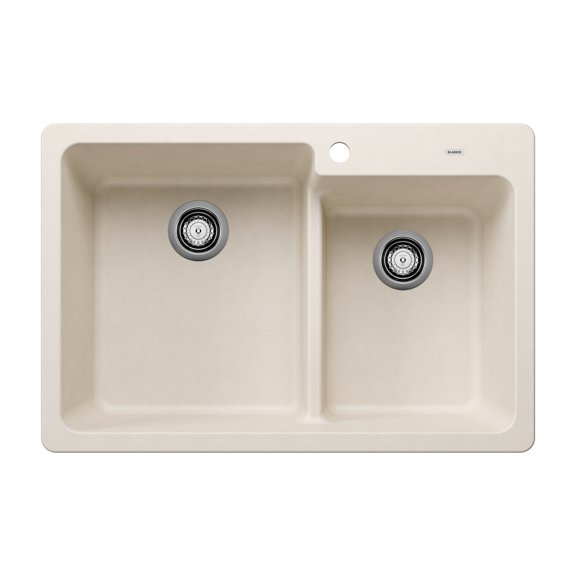 Blanco 441285-4 Diamond 22" X 33" Double-Basin Granite Drop-In Or ...